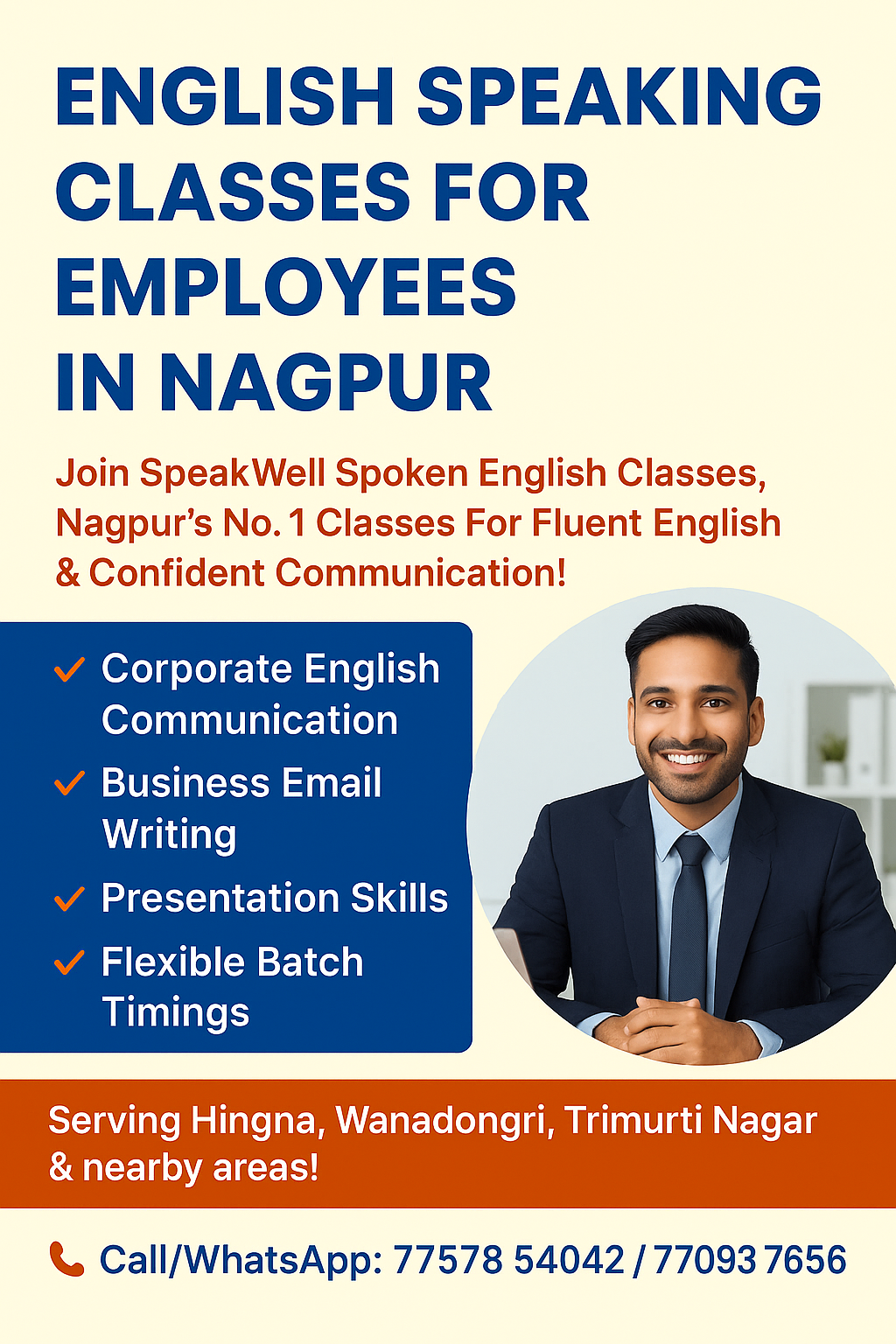 English Speaking Classes for Employees in Nagpur